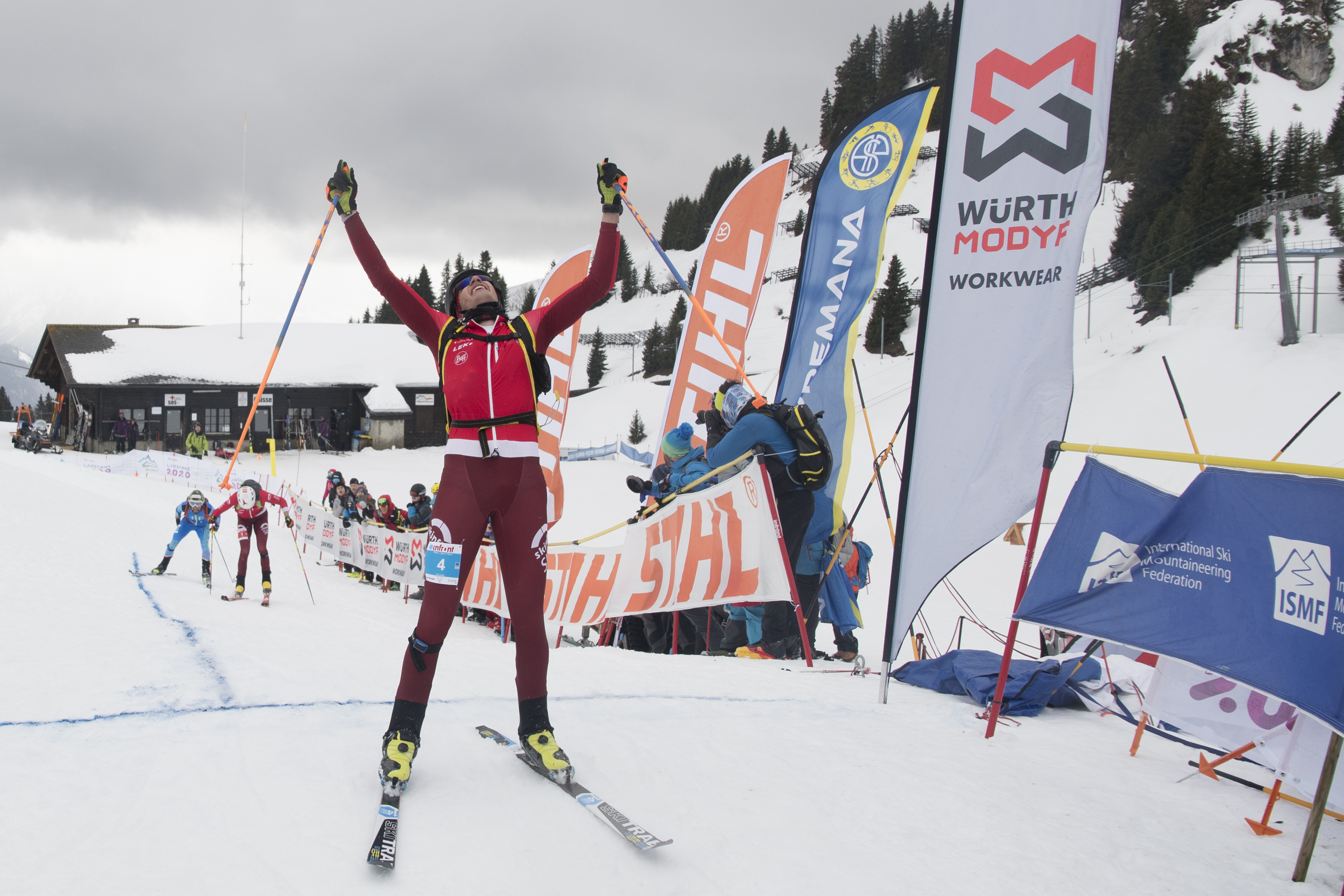 SKIMO WORLD CHAMPIONSHIPS 2019, Villars-sur-Ollon (SUI): Arno Lietha ...