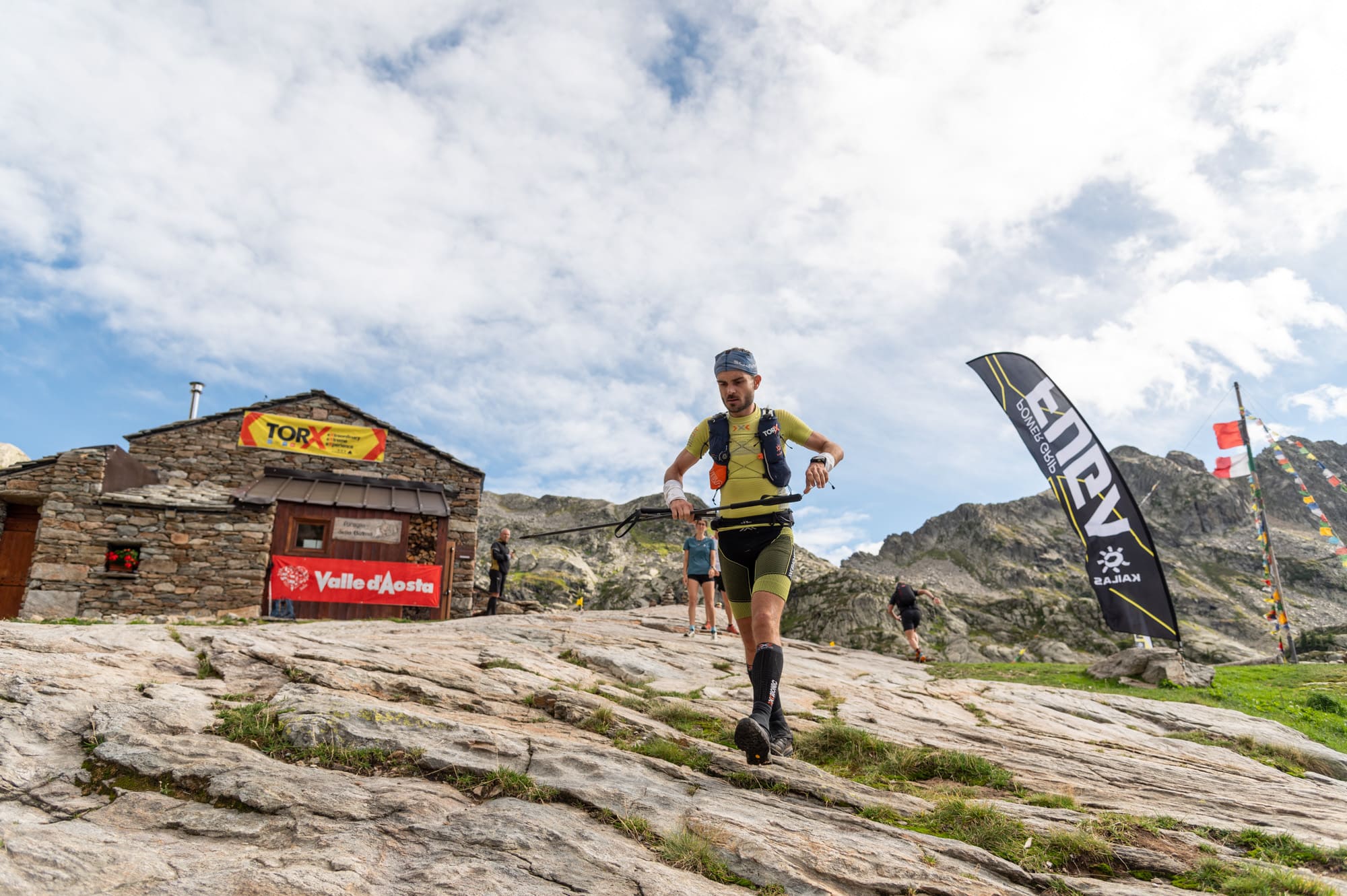 Tor des Geants. Leads Perrier and Hartmuth by Mayayo